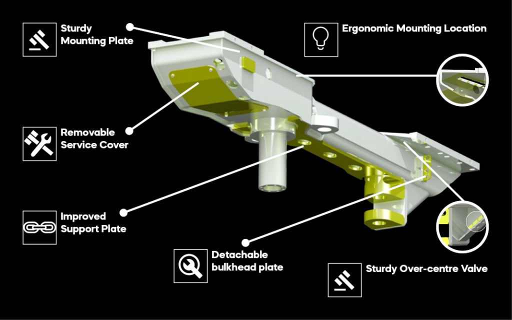 CRADLE ASSEMBLY - Maspro